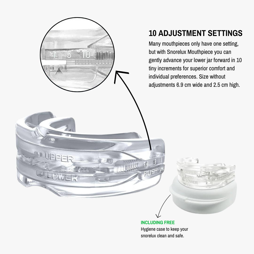 Anti-Snoring Mandibular Mouthpiece – Snorelux®